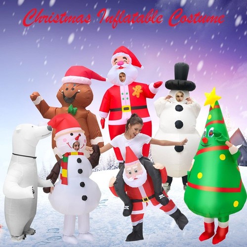 Cosplay Mascot Christmas Inflatable Costume Dress Up Props Party Decor ...