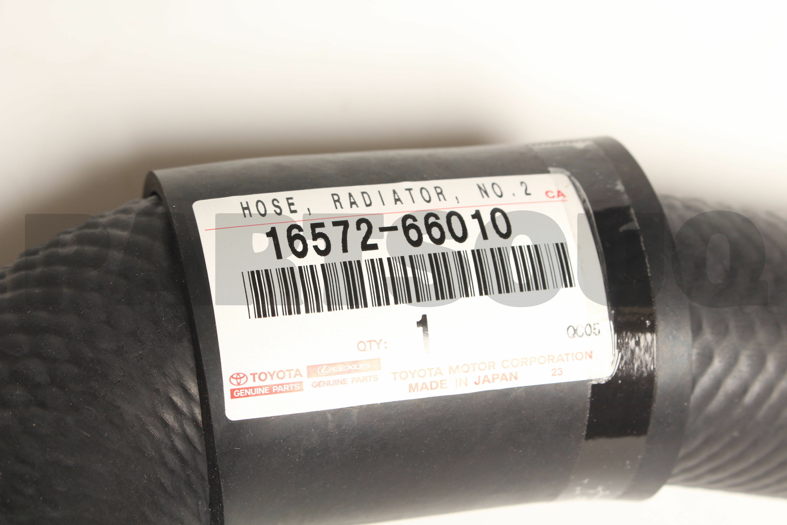 1657266010 Genuine Toyota HOSE, RADIATOR, NO.2 16572-66010 | eBay