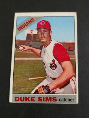 1966 Topps Baseball #169 Duke Sims Cleveland Indians | eBay