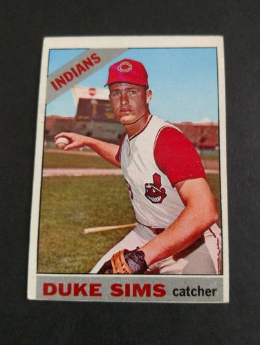1966 Topps Baseball #169 Duke Sims Cleveland Indians | eBay