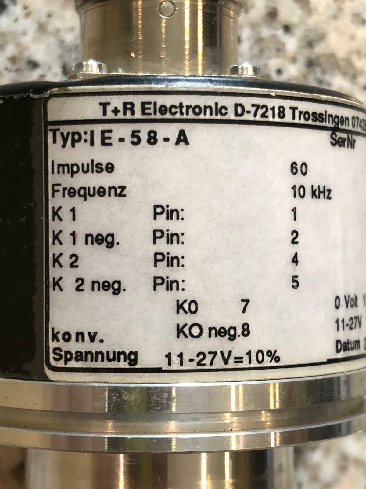 TR Electronic IE58A IE-58-A Incremental Encoder | eBay