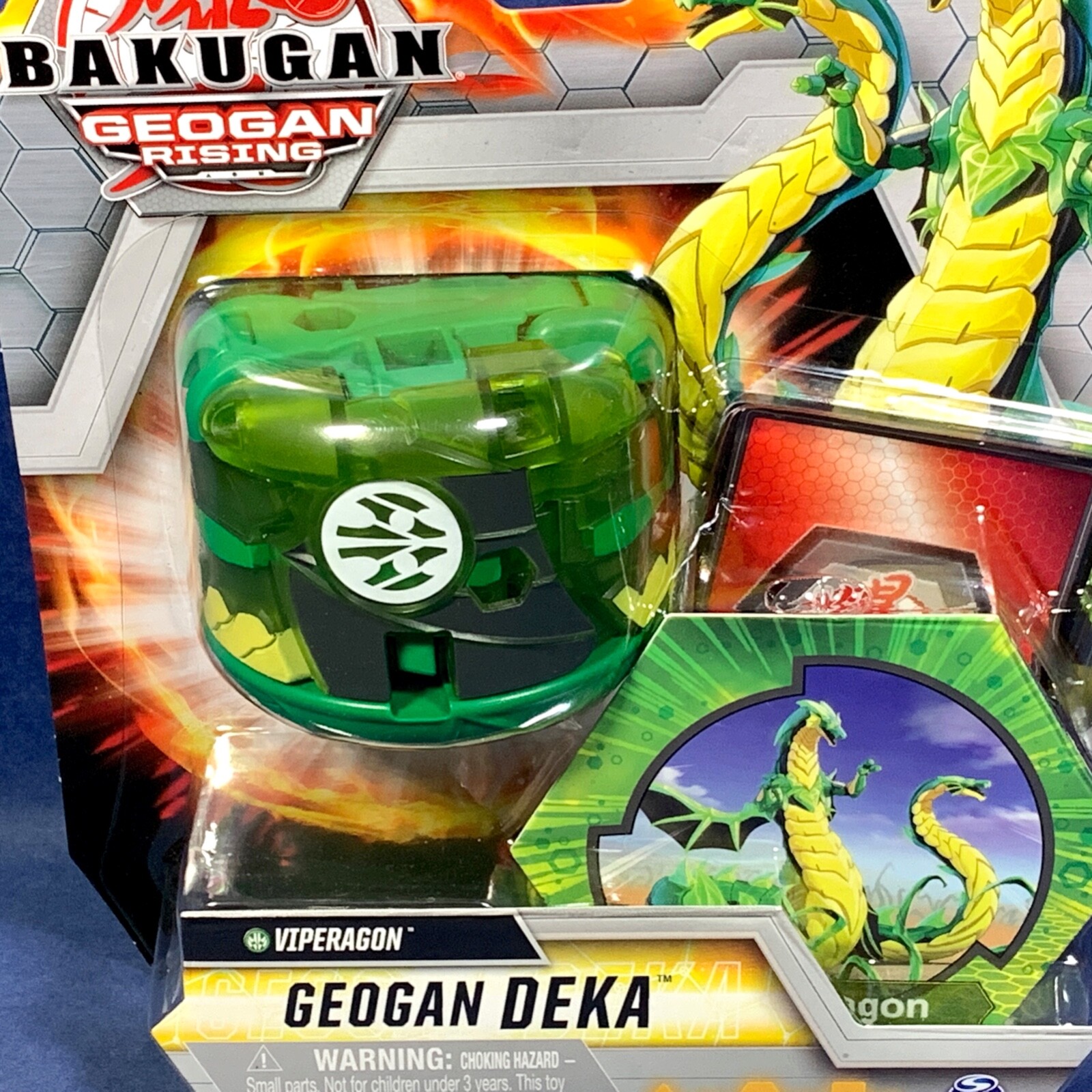 3 Viperagon Arcleon Stardox Bakugan GEOGAN Rising Deka Figures Geocore ...