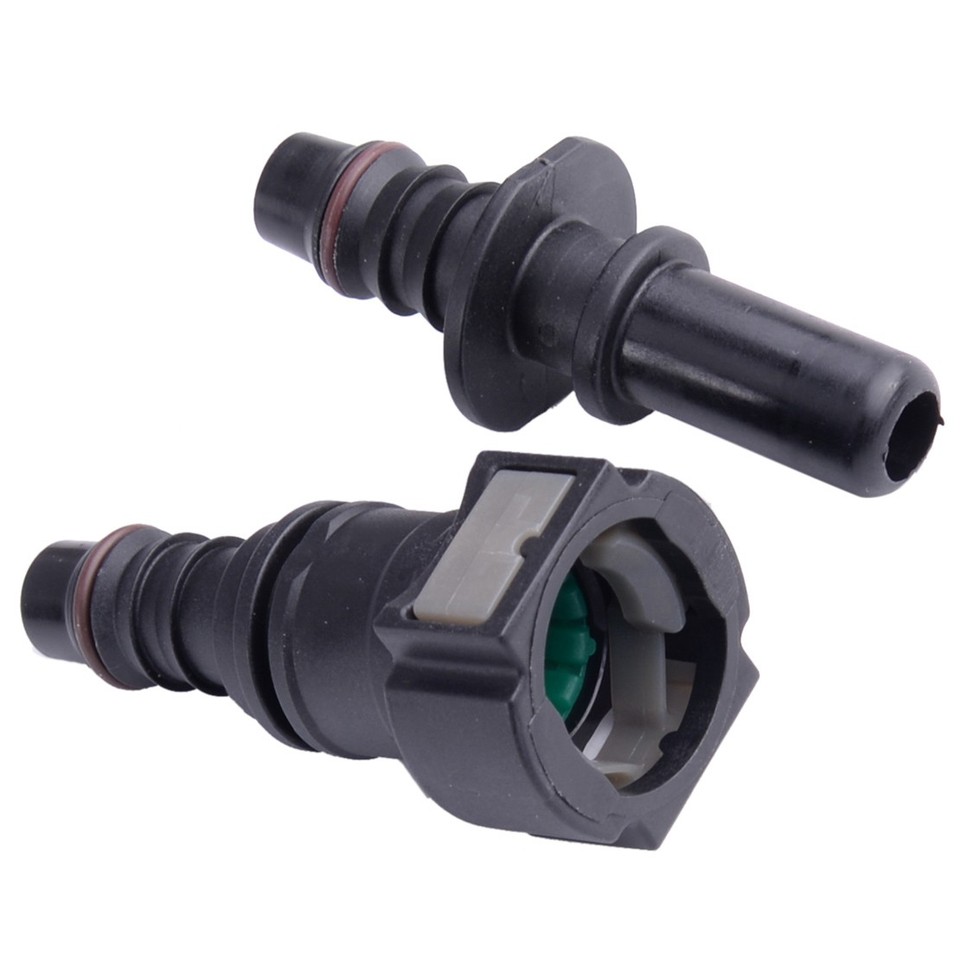11.8mm SAE 10mm Car Fuel Line Hose Pipe Coupler Quick Release Connect ...