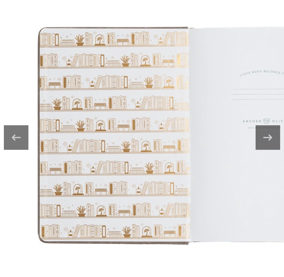 Archer & Olive “Bookcase” A5 journal –– New 160gsm Ultra Thick Paper ...