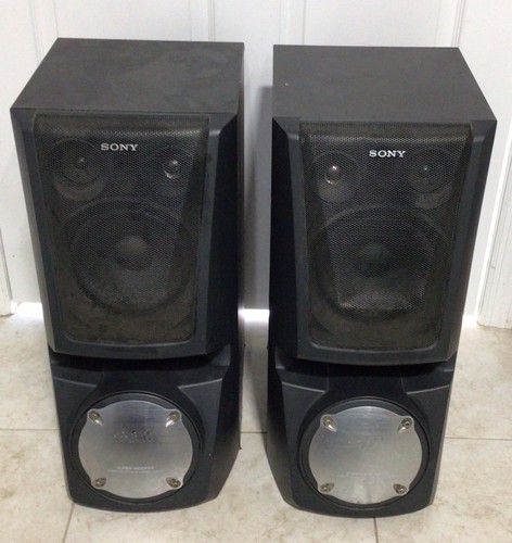 Vintage Sony SAW Super Woofer Floor Speakers SS-D9900 | eBay