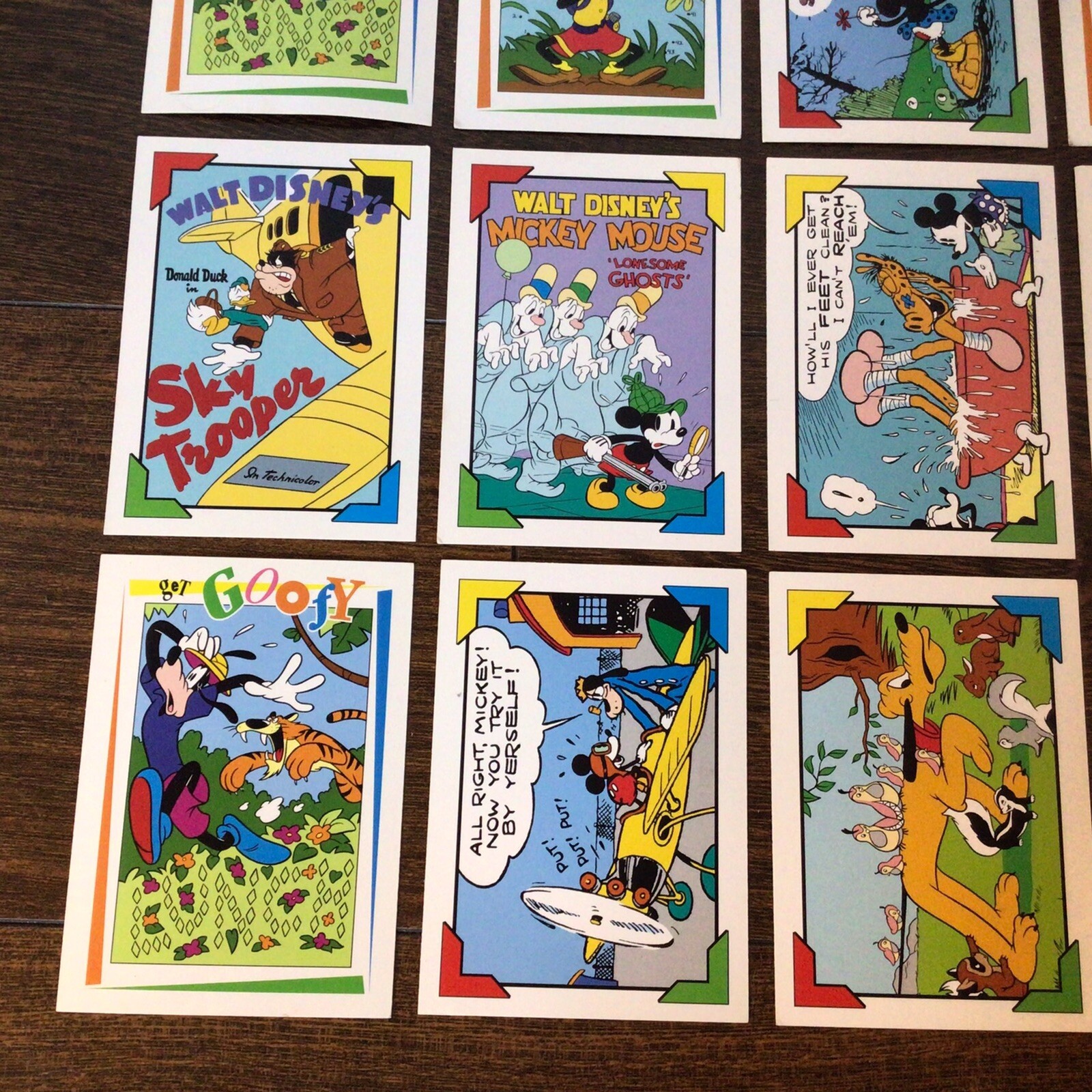 Lot of 12 1992 SKYBOX Walt Disney World Collector Cards Get Goofy | eBay