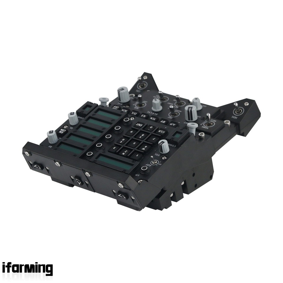 F/A-18 UFC Panel + HUD Panel Flight Simulation Cockpit Flight Simulator ...