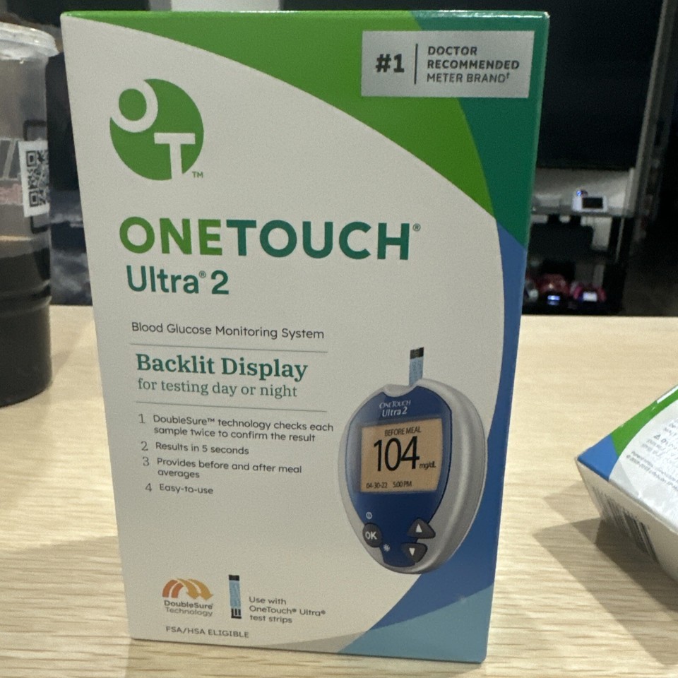 OneTouch Ultra 2 Blood Glucose Monitor Brand New 353885011853| eBay
