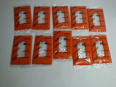 Pass & Seymour TP26-OR TradeMaster Wall Plate Single Gang Decorator ...