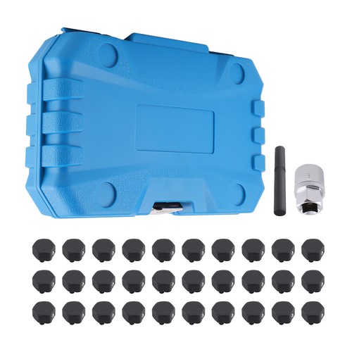 Wheel Lock Lug Nut Key Socket Anti-theft Screw Nut RemoveTool for ...