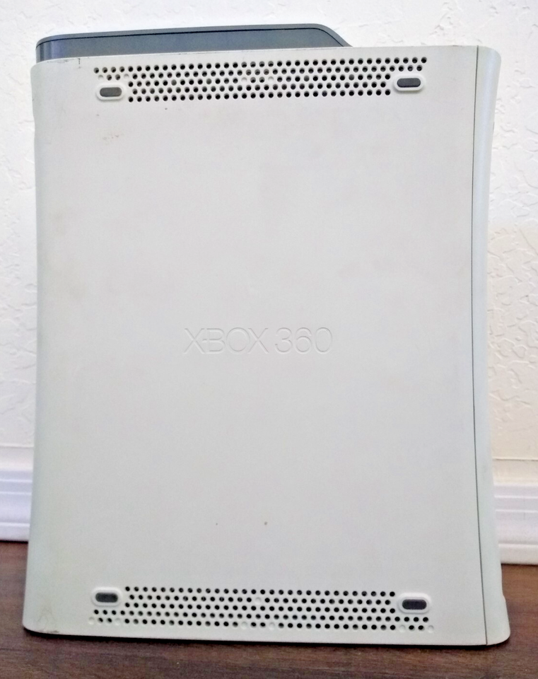 AS IS Microsoft XBox 360 Game Console Untested FOR PARTS REPAIR White ...