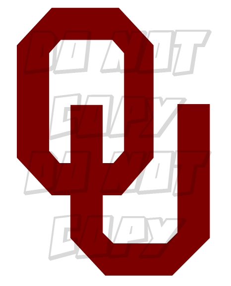 OU Oklahoma University Sooner Football Vinyl Decal stickers - Made in ...