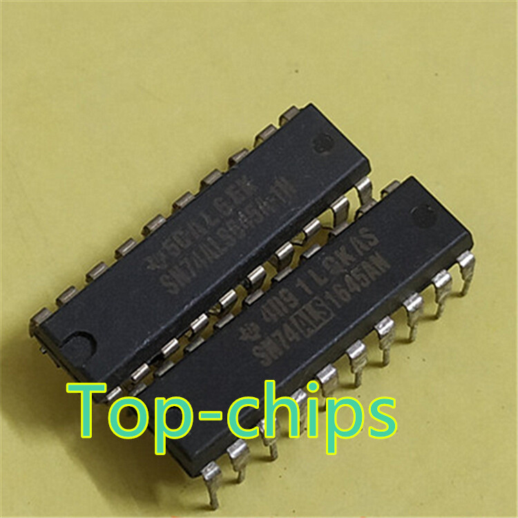 5PCS SN74ALS645AN IC BUS TRANSCEIVER DUAL 20DIP 74ALS645 ALS645 ALS645A ...