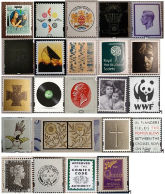 GB MNH CINDERELLA Stamps / Labels from Royal Mail Prestige Stamp ...