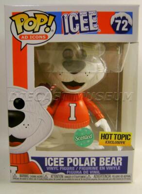 ICEE POLAR BEAR SCENTED HOT TOPIC FUNKO POP AD ICONS 72 2022 READ | eBay