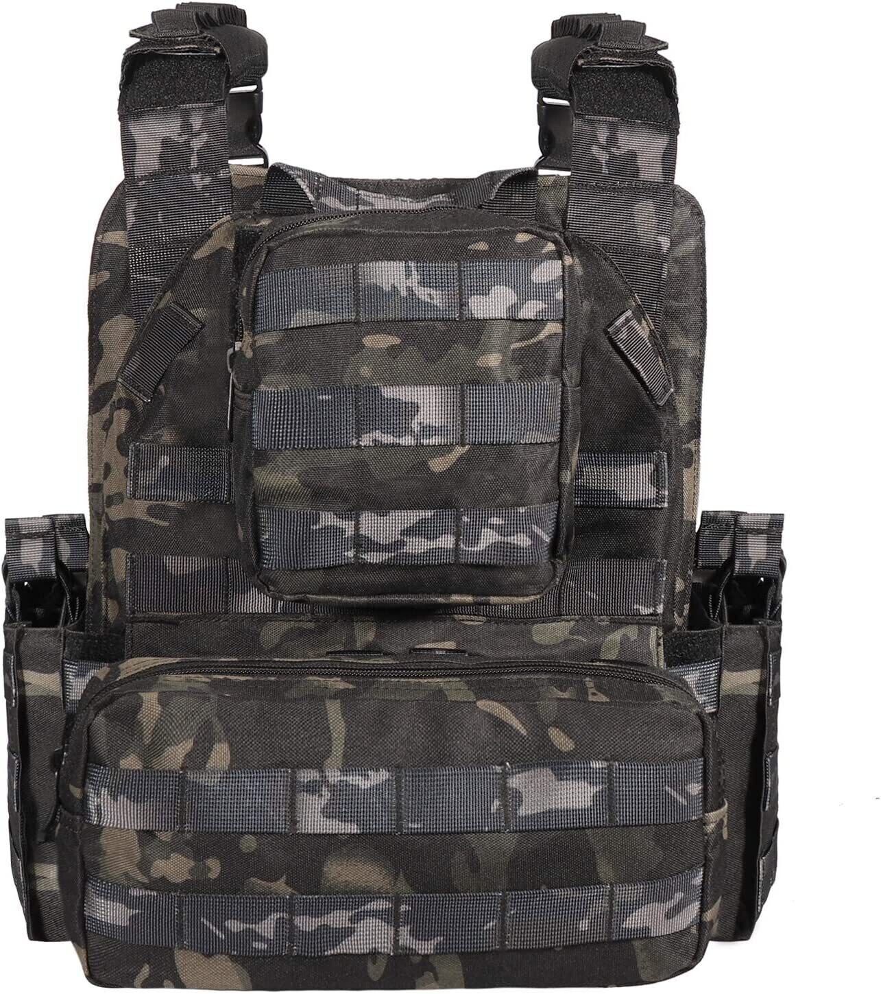 Urban Assault Ghost Camo Tactical Vest Plate Carrier With Level III ...