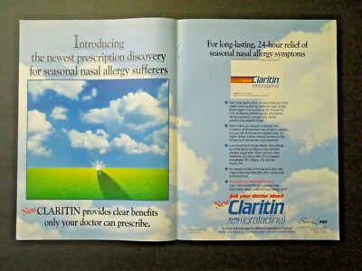 Claritin Magazine Ad