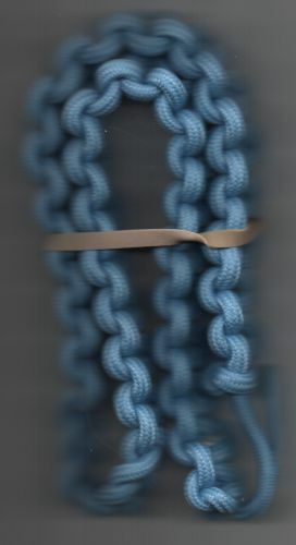 INFANTRY BLUE SHOULDER CORD ROPE | eBay