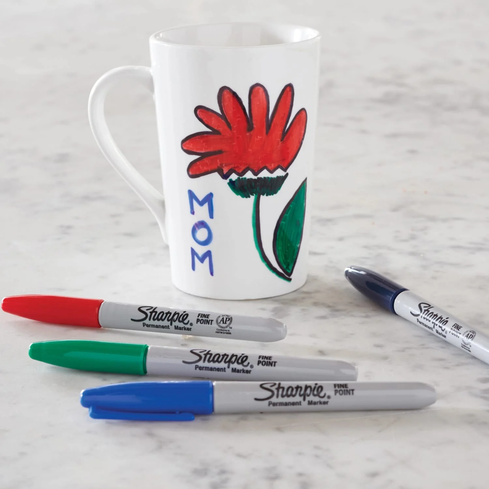 Sharpie Permanent Markers, Fine and Utra-Fine Point Markers Variety ...
