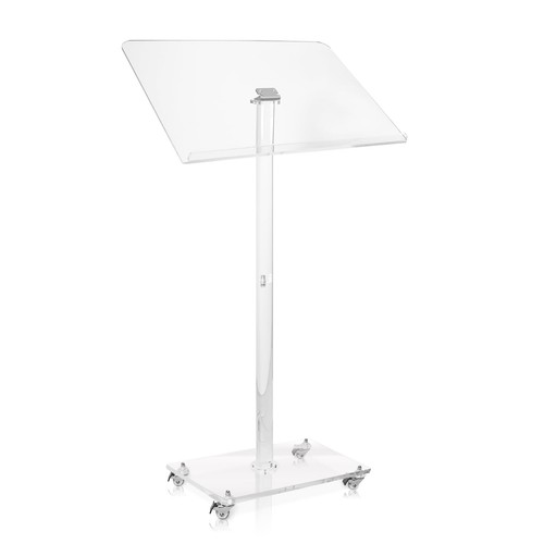Podium Stand, Portable Clear Acrylic Podium Stand, Modern Lecterns ...