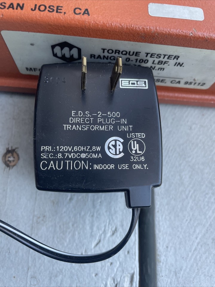 Mounts M-100 Torque Tester | eBay