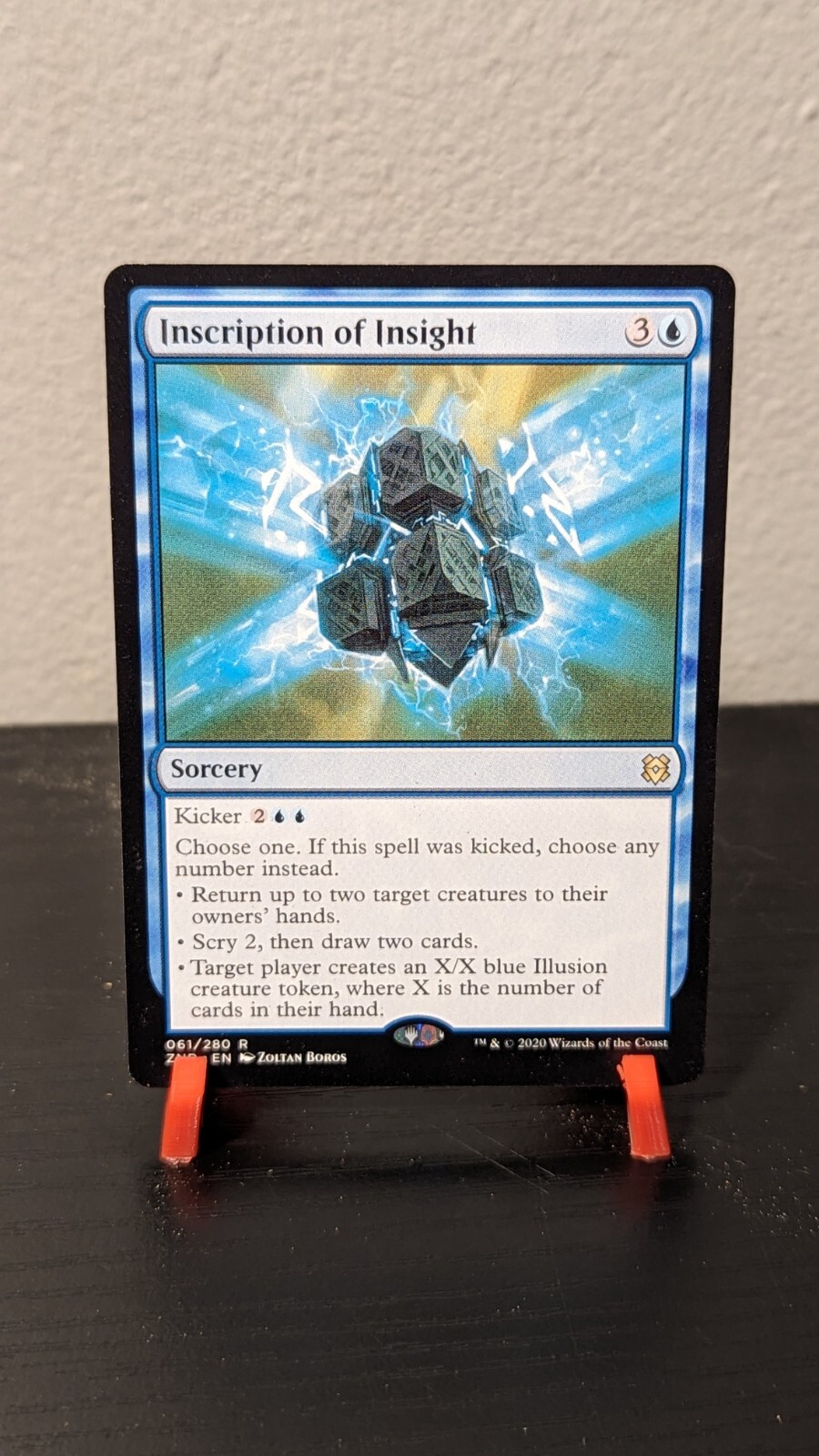 MTG Inscription of Insight Zendikar Rising 061/280 Regular Rare | eBay