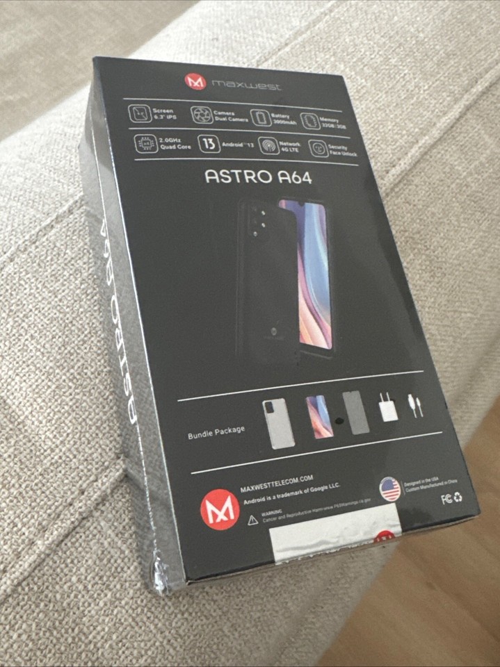 MAXWEST ASTRO A64 SEALED UNLOCKED | eBay