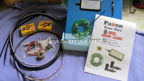 PAZON ELECTRONIC IGNITION ARIEL Arrow Leader 12 volt pos or neg earth ...