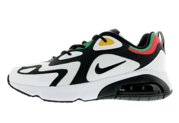 Size 9.5 - Nike Air Max 200 Rasta 2019 for sale online | eBay