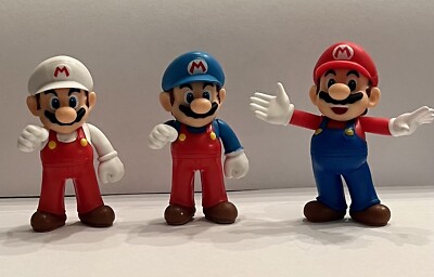 Super Mario FIRE MARIO - ICE MARIO - MARIO Jakks Pacific -characters ...