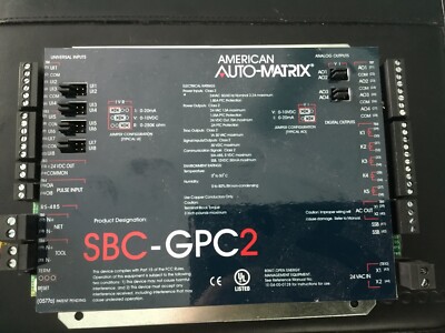 AMERICAN AUTO-MATRIX SBC-GPC2 Controller | eBay