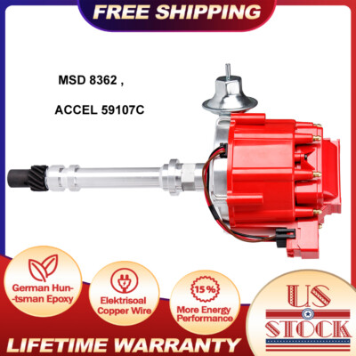 HEI Distributor Coil #MSD-8362 ACCEL 59107C for Chevy C/K/G/P 10/20/30 ...