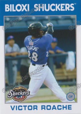 2016 Biloxi Shuckers Victor Roache RC Rookie Brewers | eBay