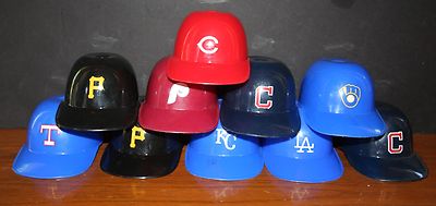 L-RICH Plastic Toy Baseball Helmets USA Sports Products Corp. Set of 10 ...
