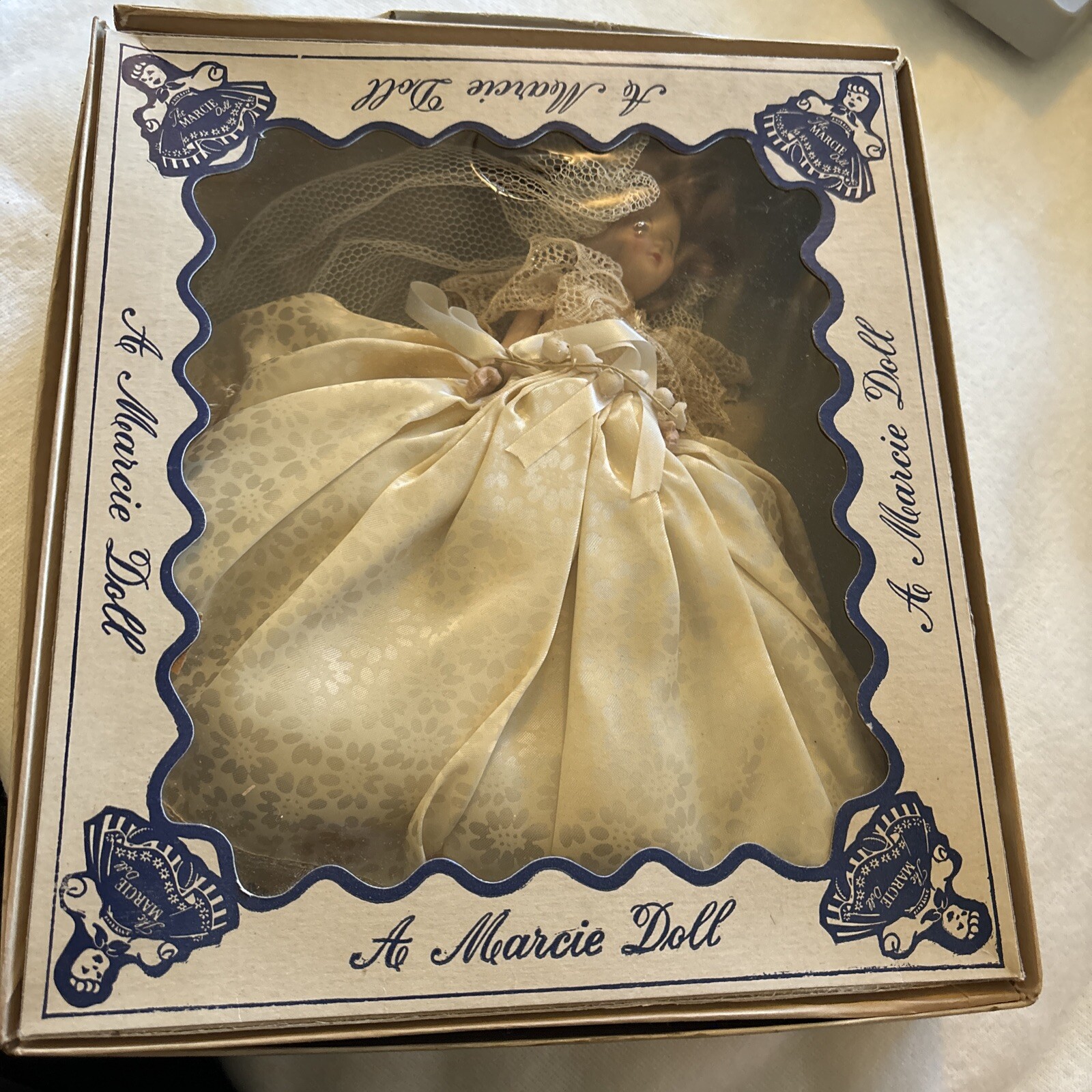 Vintage 1950s Marcie Doll No. 802 The Bride Doll With Original Box | eBay