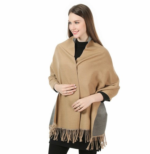 Winter Scarf Pashmina Shawl Wrap for Women Long Large Warm Thick ...
