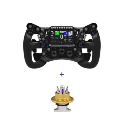 CONSPIT 290GP 290mm/11.4" Formula Racing Wheel Steering Wheel+CDP Quick ...