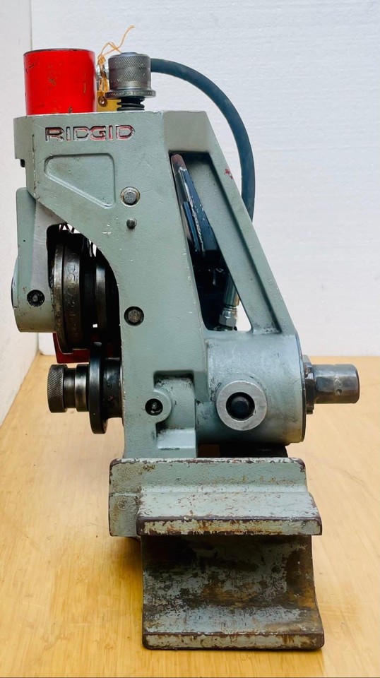 Ridgid 918 Hydraulic Roll Groover/Grooving Machine For Ridgid 300 ...