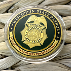 WISCONSIN STATE PATROL Trooper ST MICHAEL POLICE Challenge Coin Gift | eBay
