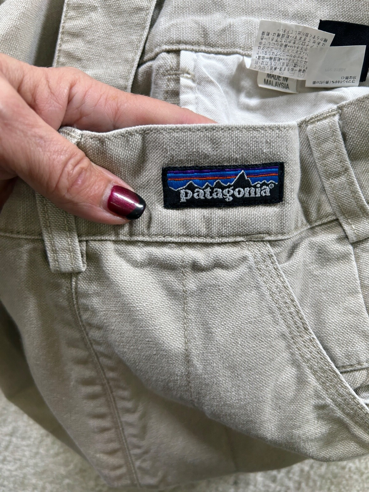 VTG Patagonia Stand Up Pants 36 Canvas Double Knee Hike Climb Gorpcore ...