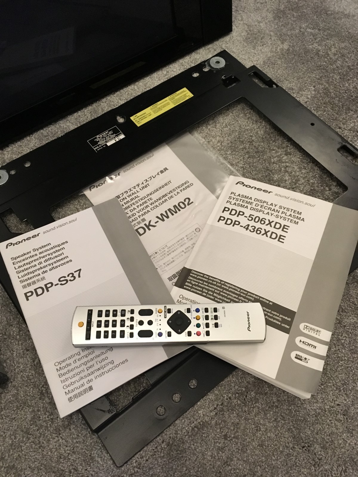 Pioneer 50" PDP~506XDE Plasma Television | eBay UK