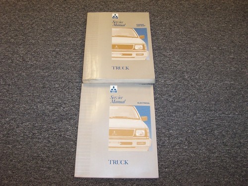 1995-1996 Mitsubishi Mighty Max Pickup Truck Shop Service Repair Manual ...