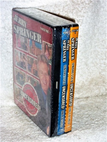 Jerry Springer Undressed Uncensored Unleashed Complete Series 1 2 3 ...