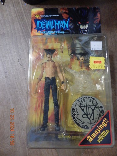 NEW IN BOX Akira Fudo aka Devilman Figure Fewture Yasushi Nirasawa ...