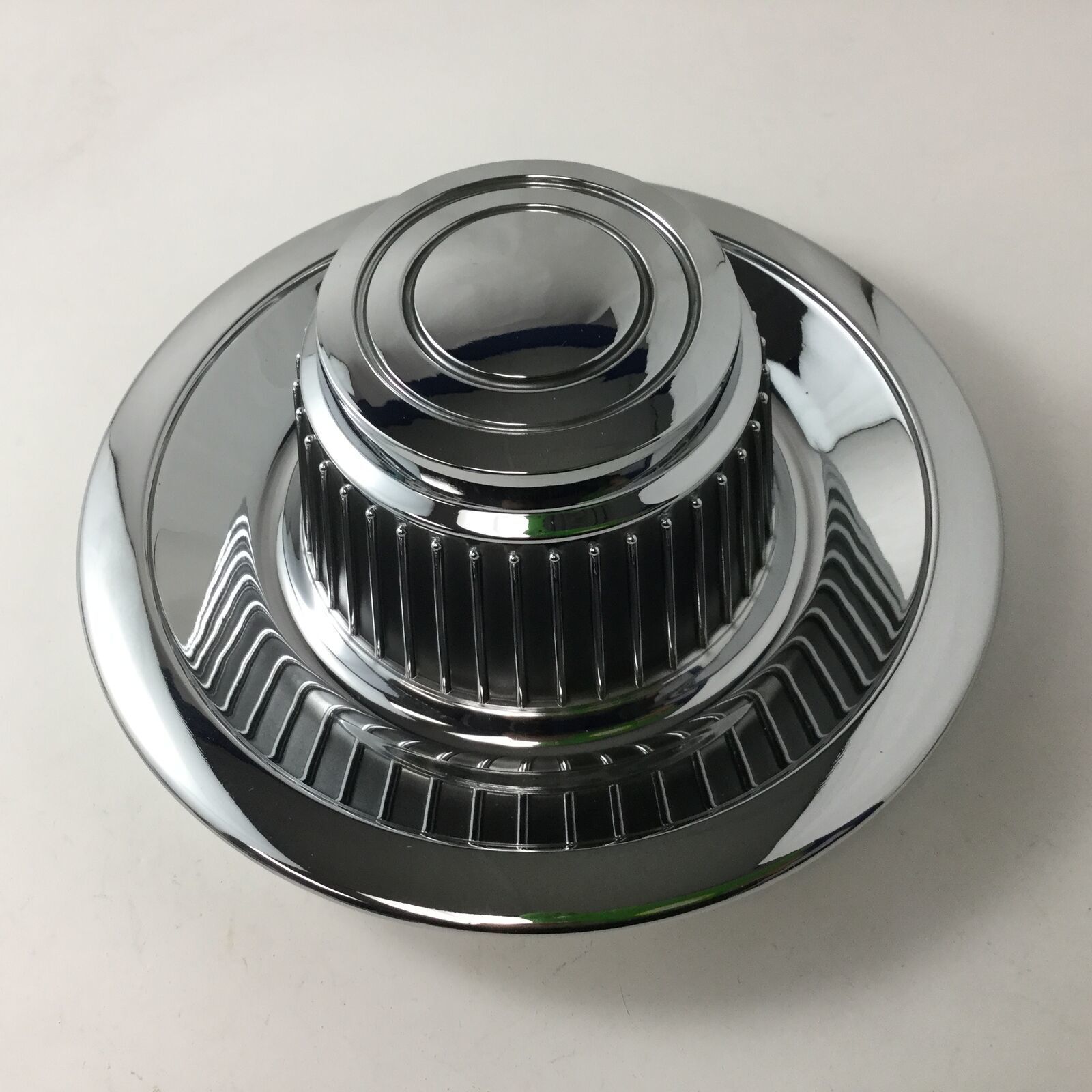 Vision Rally Wheel Cover Chrome Derby Center Cap CF85-02 JC5023V VIS314 ...