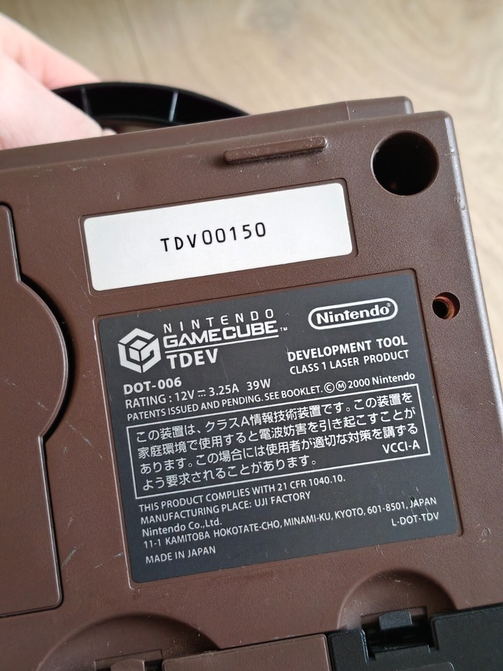 Nintendo GameCube TDEV Console Developer Devkit Development Kit DOT-006 ...