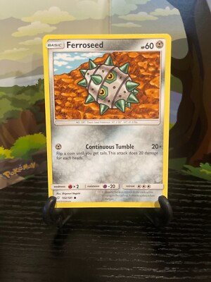 Ferroseed 102/181 - Team Up - Common - Pokemon Card TCG - LP/MP | eBay