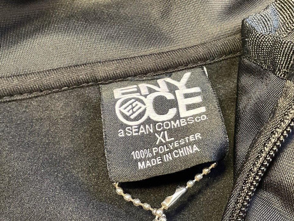Enyce Baltic Track Jacket NYT Sean Combs Y2K 90's NYC Hip Hop Puff ...