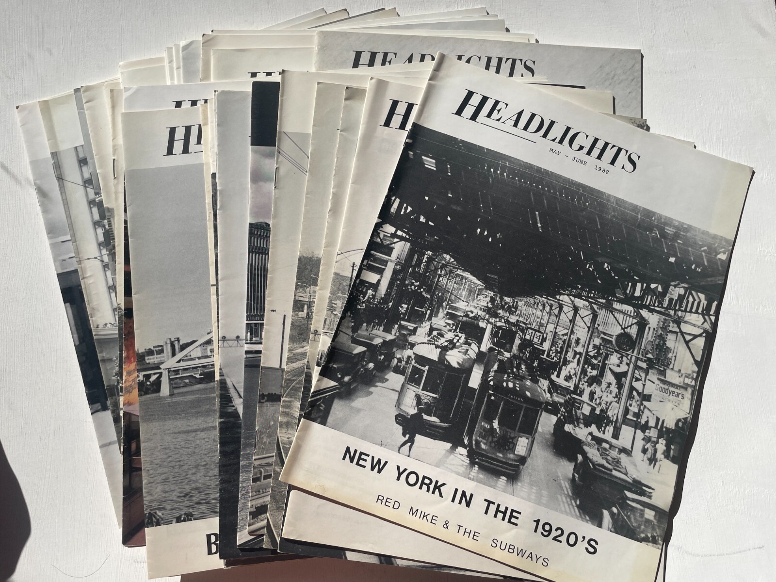 50 Headlights Magazines About Trolley and Transit Systems- Tons of ...