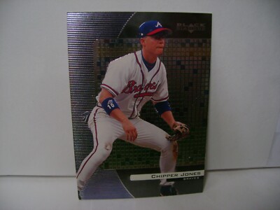 CHIPPER JONES 2000 UPPER DECK BLACK DIAMOND #8 | eBay